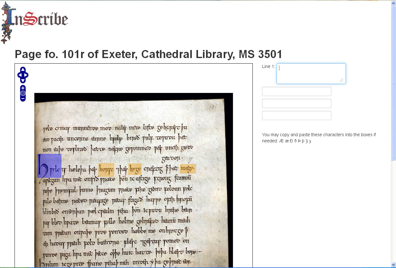InScribe Paleography Learning materials - On History