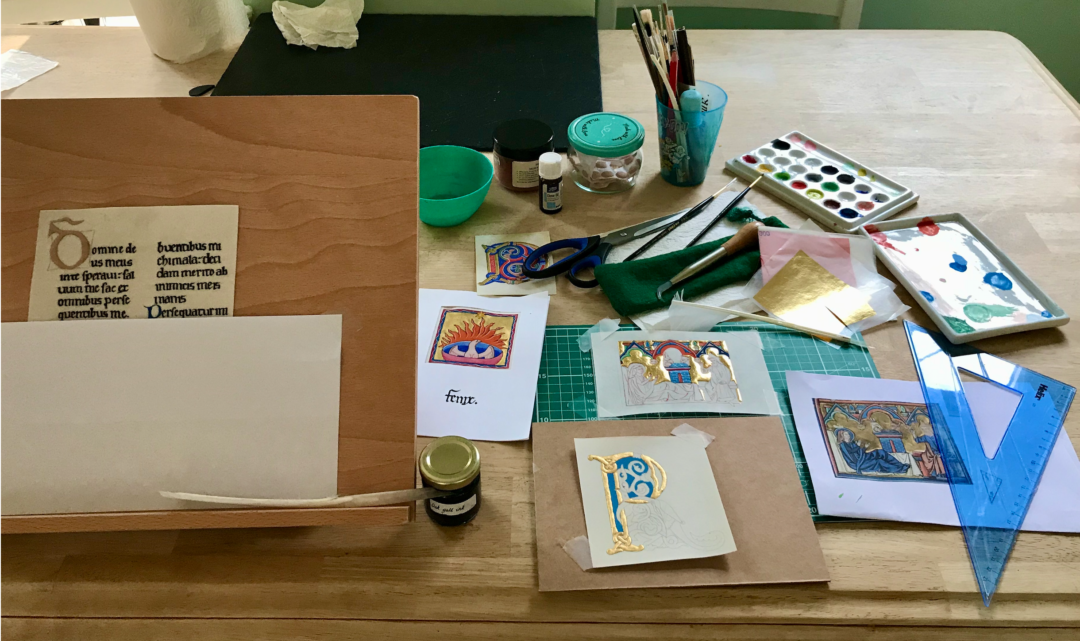 The medieval scriptorium visualised - On History