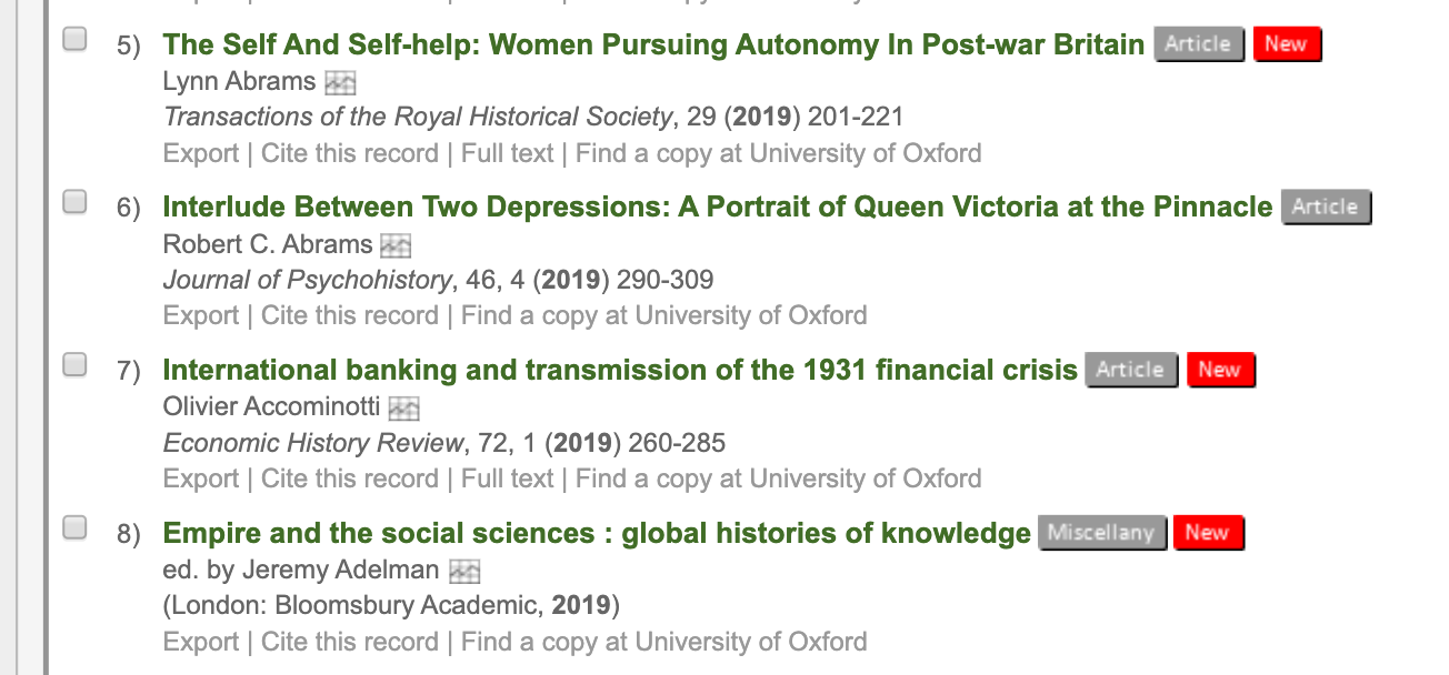 A new look for the Bibliography of British and Irish History - On History